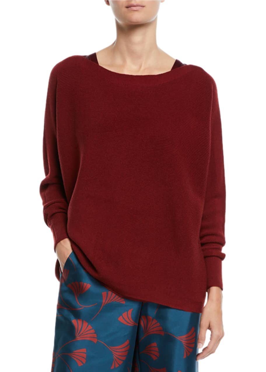 Lafayette 148 New York Oversized Merino Wool Dolman Sweater - Bergdorf ...