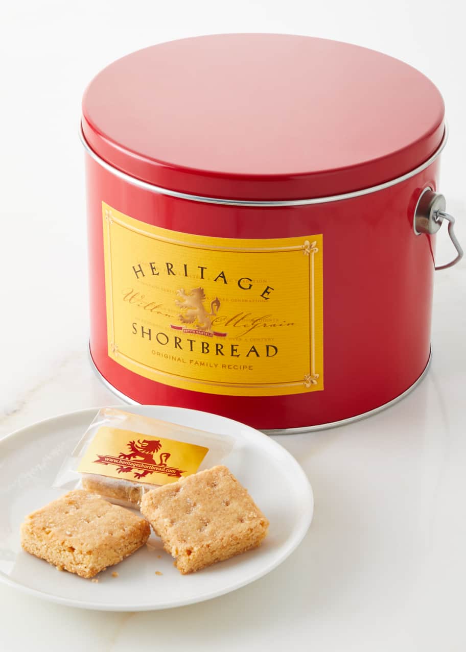 Neiman Marcus Red Shortbread Tin - Bergdorf Goodman