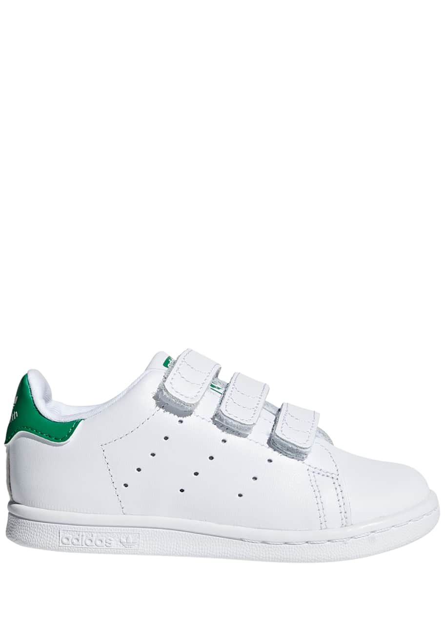 Adidas Kids' Stan Smith Classic Grip-Strap Sneakers, Baby/Toddler ...