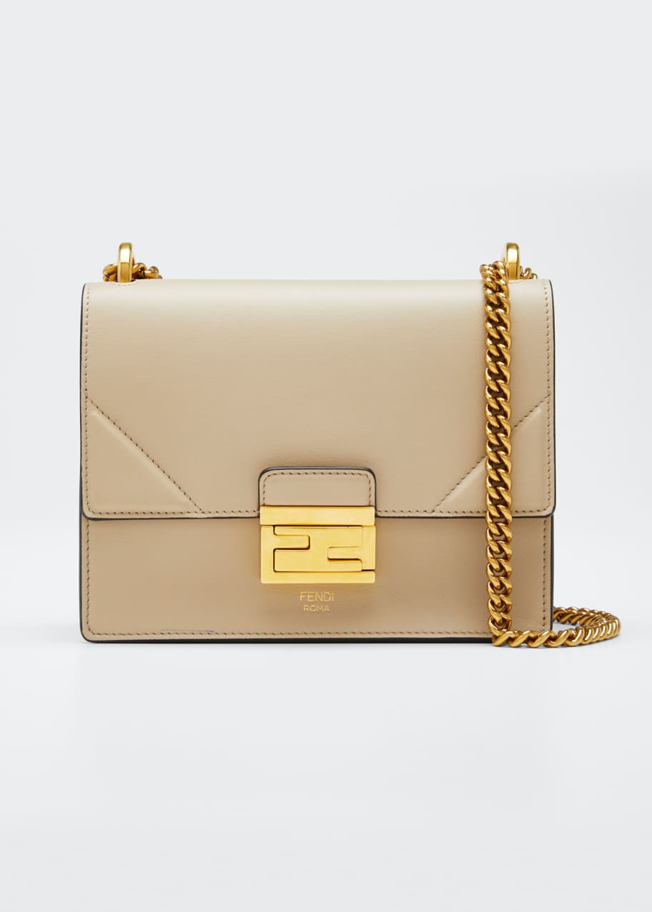 Fendi Kan U Small Matte Grace Leather Crossbody Bag - Bergdorf Goodman