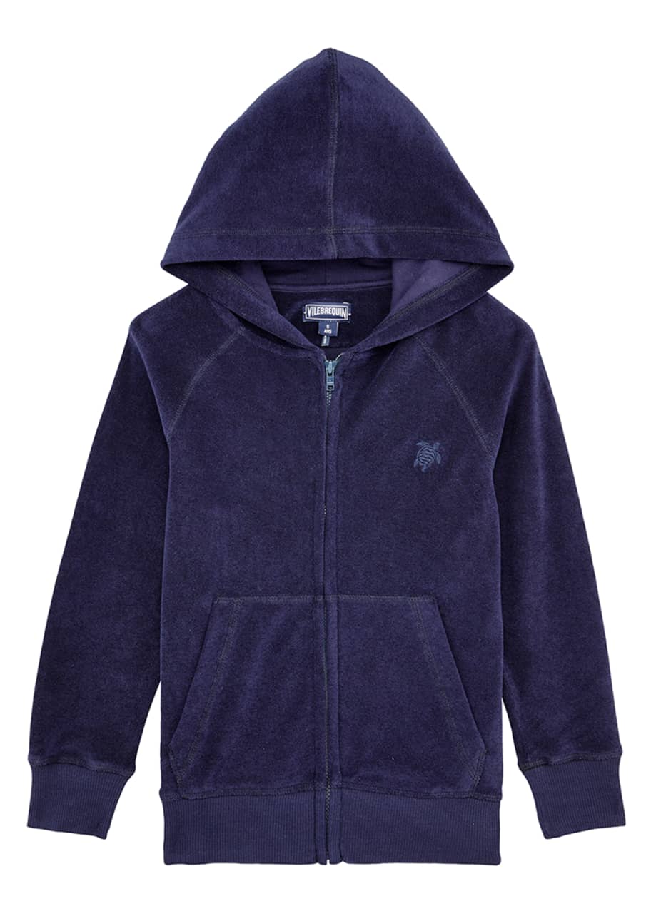 Vilebrequin Ryan Terry Cloth Zip-Up Hoodie, Size 2-14 - Bergdorf Goodman