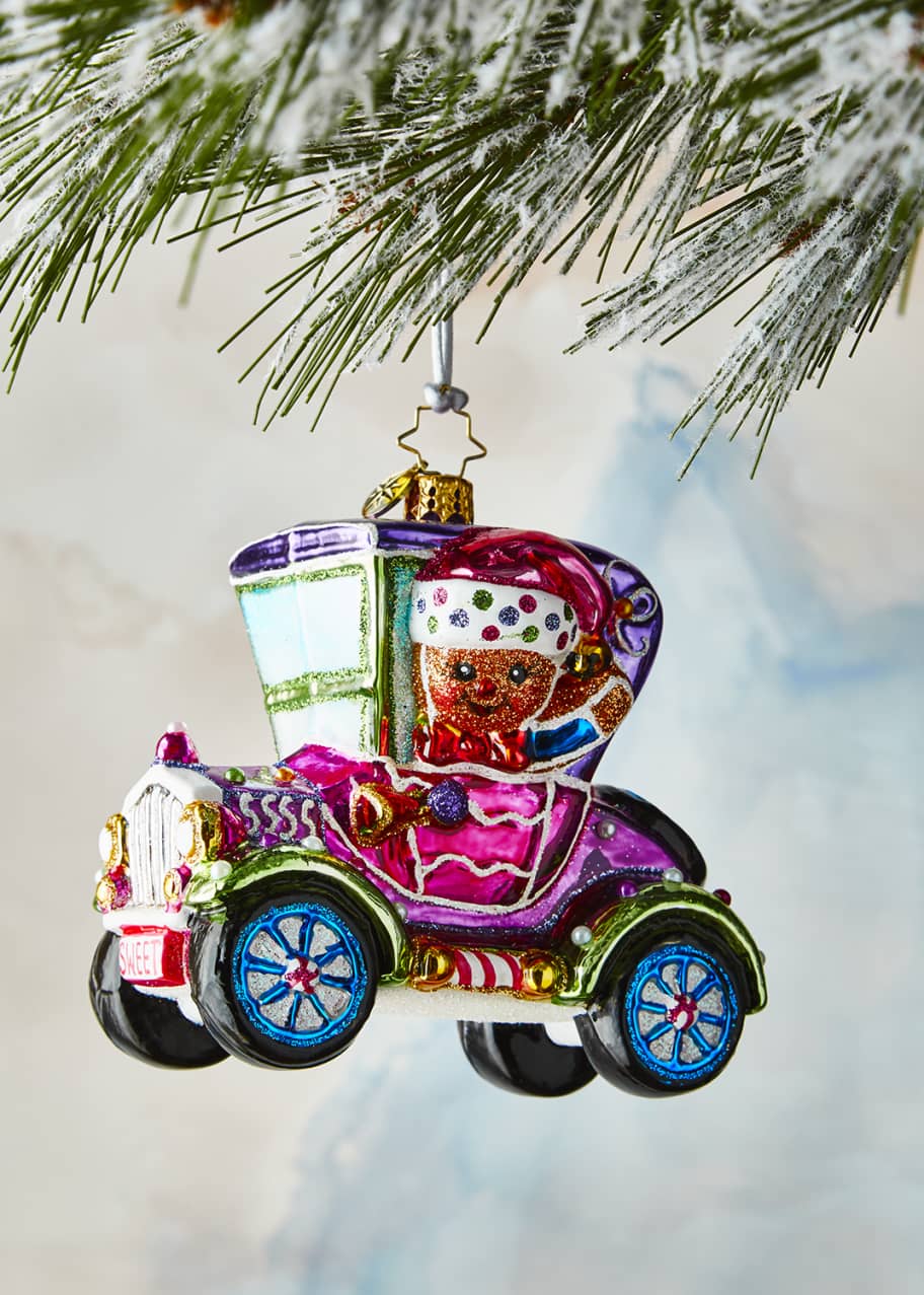 Christopher Radko Spiffy Racer Ornament - Bergdorf Goodman