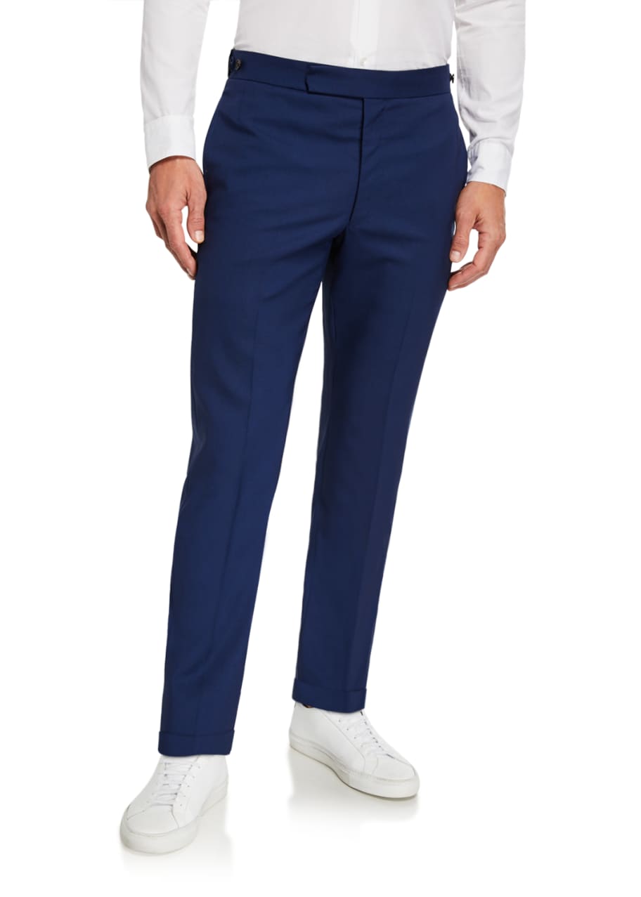 Gabriela Hearst Men's Sebastian Solid Wool Suiting Pants - Bergdorf Goodman