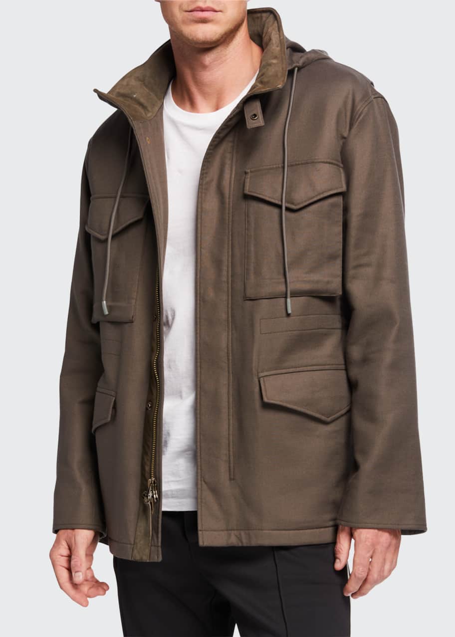 Vince Men's Canvas Field Jacket - Bergdorf Goodman