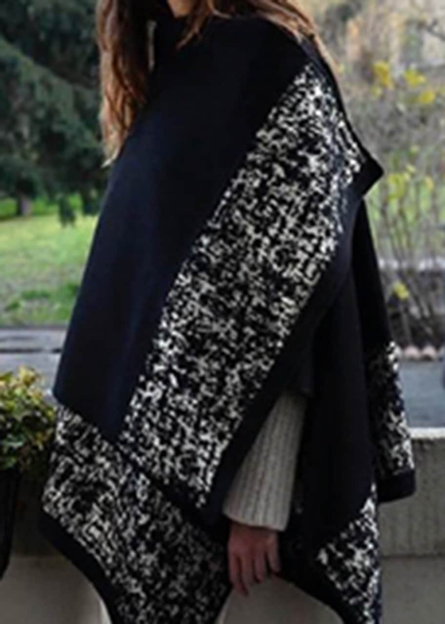 The Cape Code Art Cashmere Tea Cape - Bergdorf Goodman