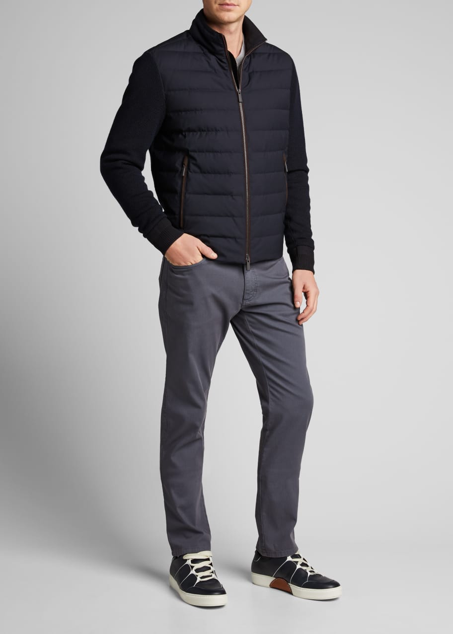 ZEGNA Men's Elements Quilted-Front Jacket - Bergdorf Goodman