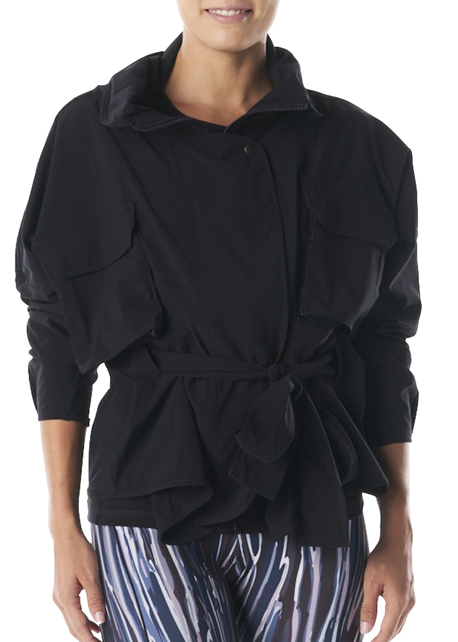 925 Fit Matrix Zip-Front Active Jacket with Mesh - Bergdorf Goodman