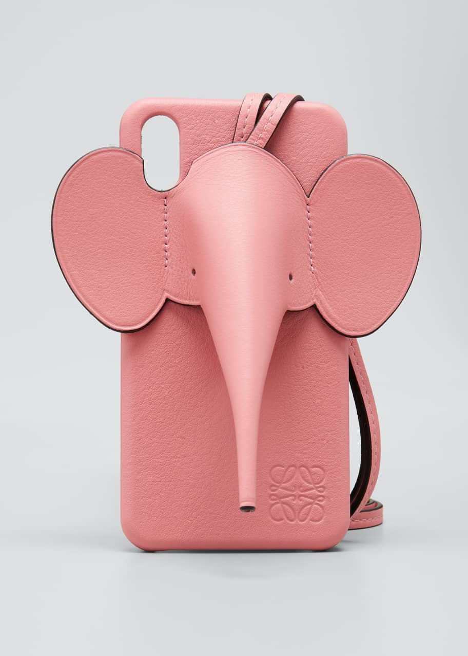 Loewe Elephant Crossbody Phone Case for iPhone® XS - Bergdorf Goodman