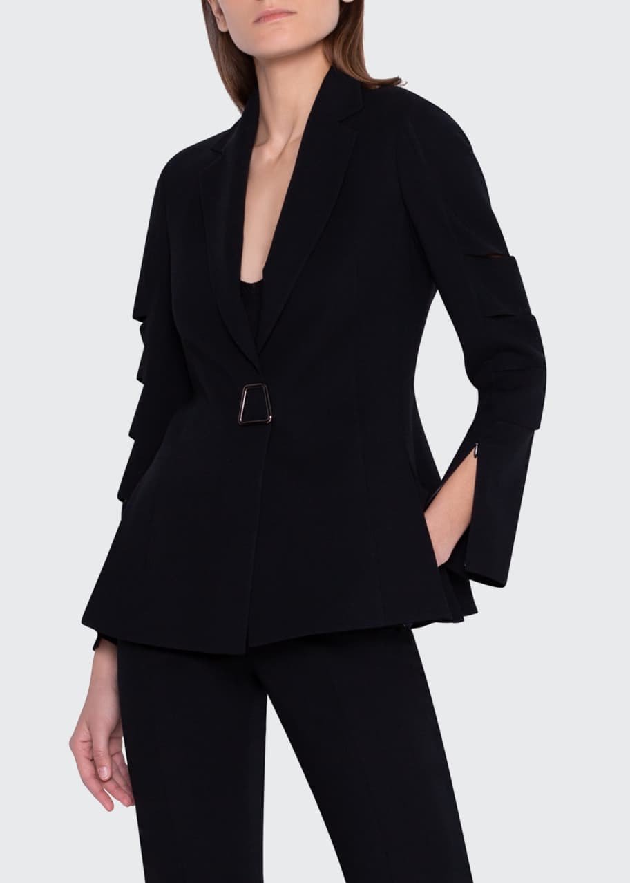 Akris Slit-Arm Jacket - Bergdorf Goodman
