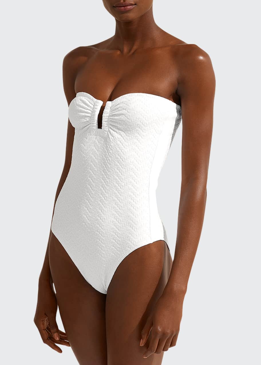 Eres Sur Mesure Strapless One Piece Swimsuit Bergdorf Goodman