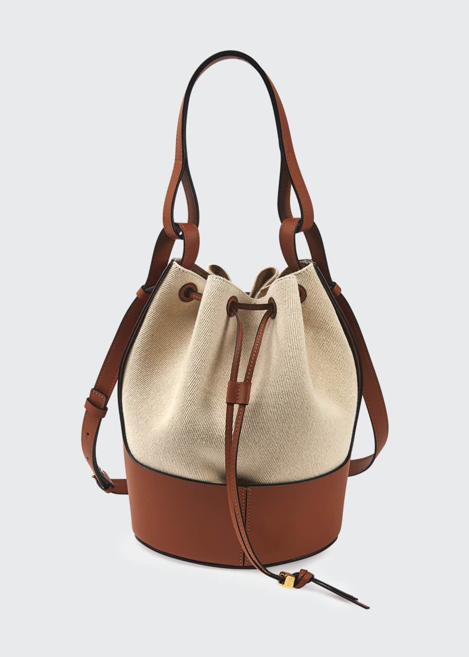 Loewe Balloon Small Two-Tone Bucket Bag - Bergdorf Goodman