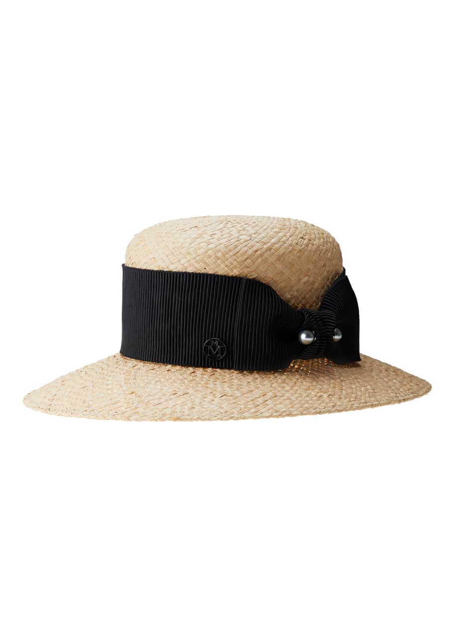 Maison Michel Kendall Raffia Straw Hat - Bergdorf Goodman