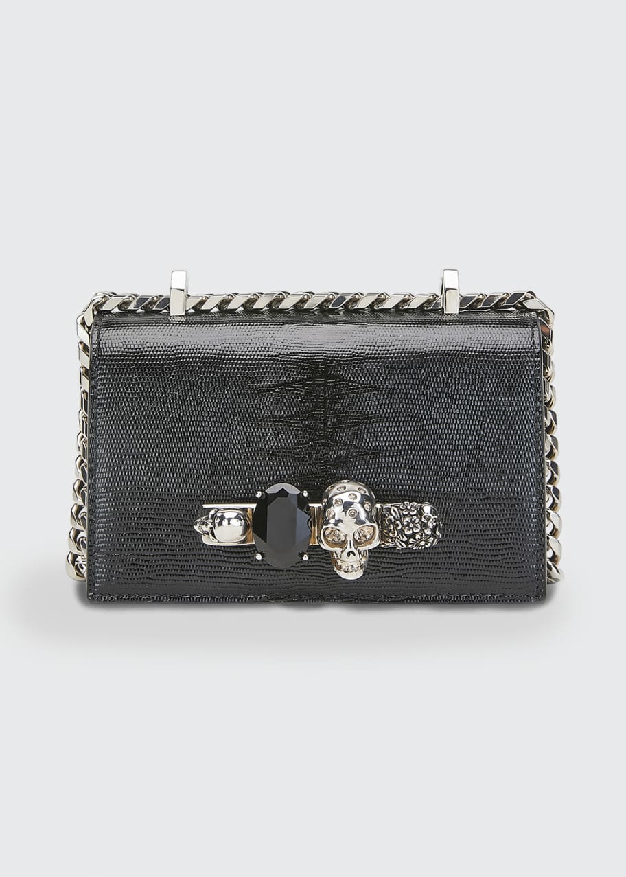 McQueen Mini Jeweled Satchel Bag - Bergdorf Goodman