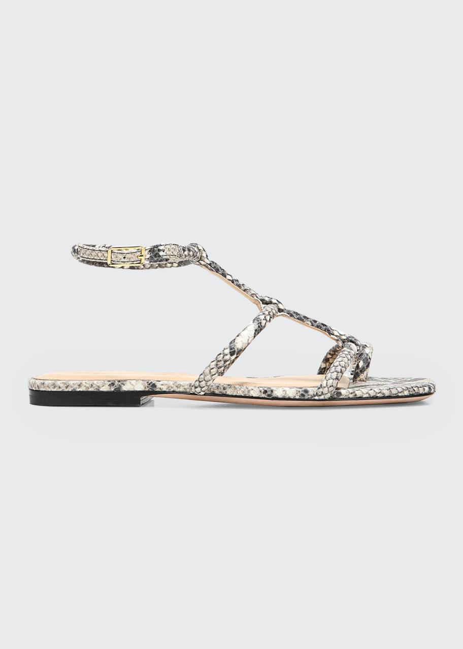 Veronica Beard Mayuri Flat Sandals Bergdorf Goodman 1751