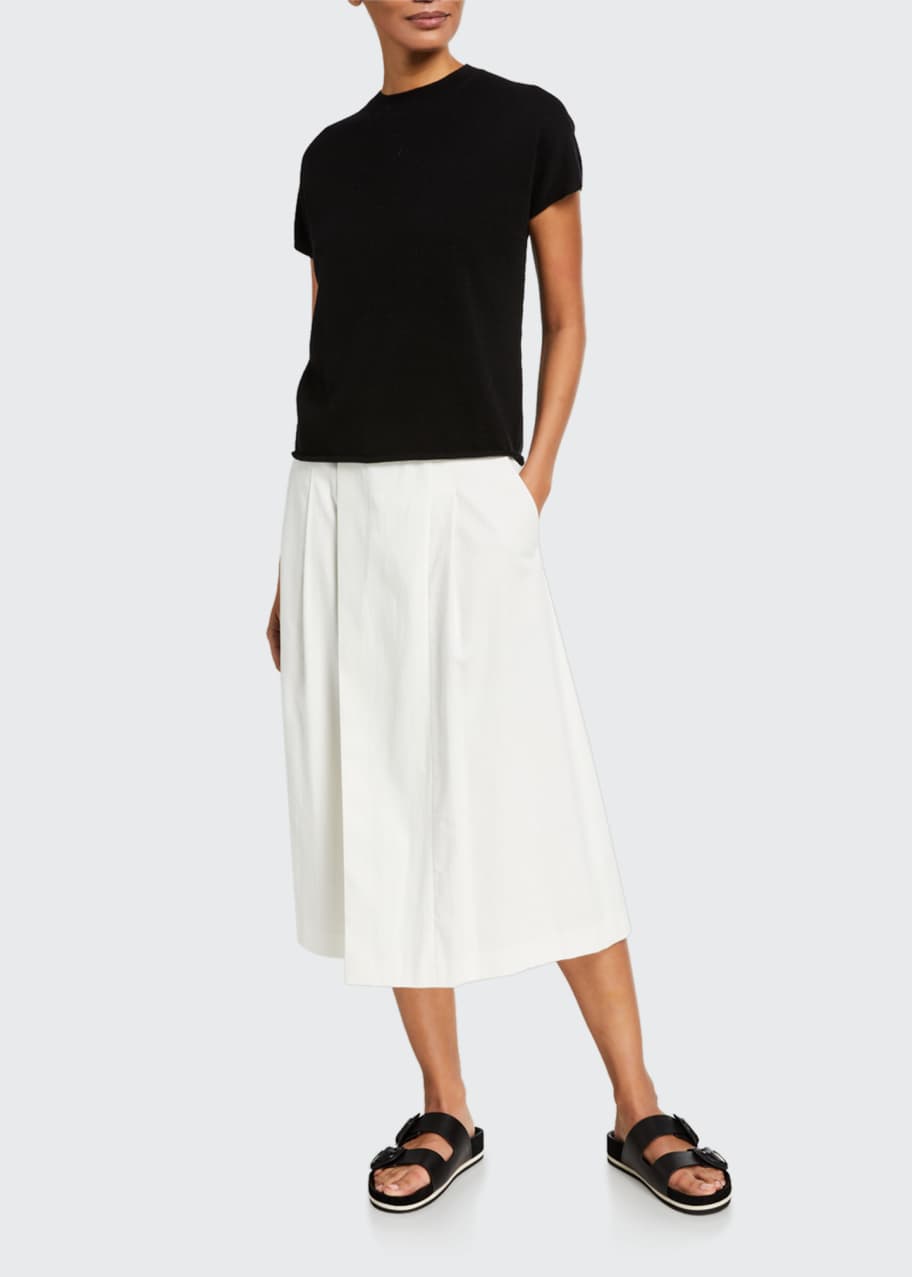 Vince Cross-Front Culottes - Bergdorf Goodman