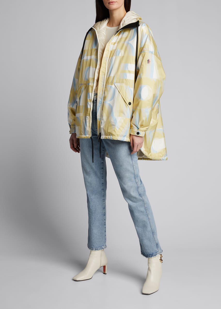 Moncler Grenoble Blavy Logo-Print Hooded Jacket - Bergdorf Goodman