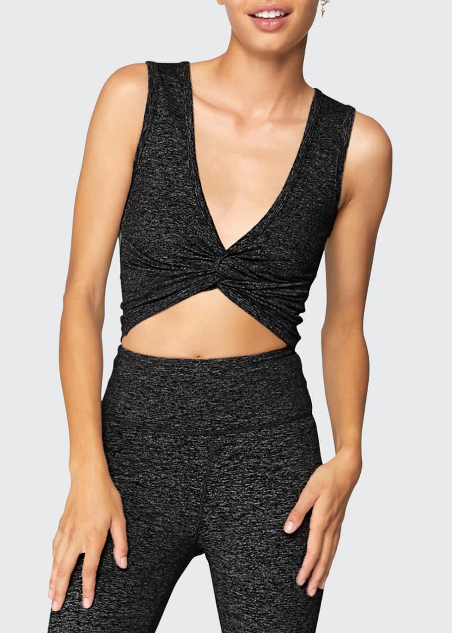 Spiritual Gangster Twisted Open-Back Reversible Tank - Bergdorf Goodman