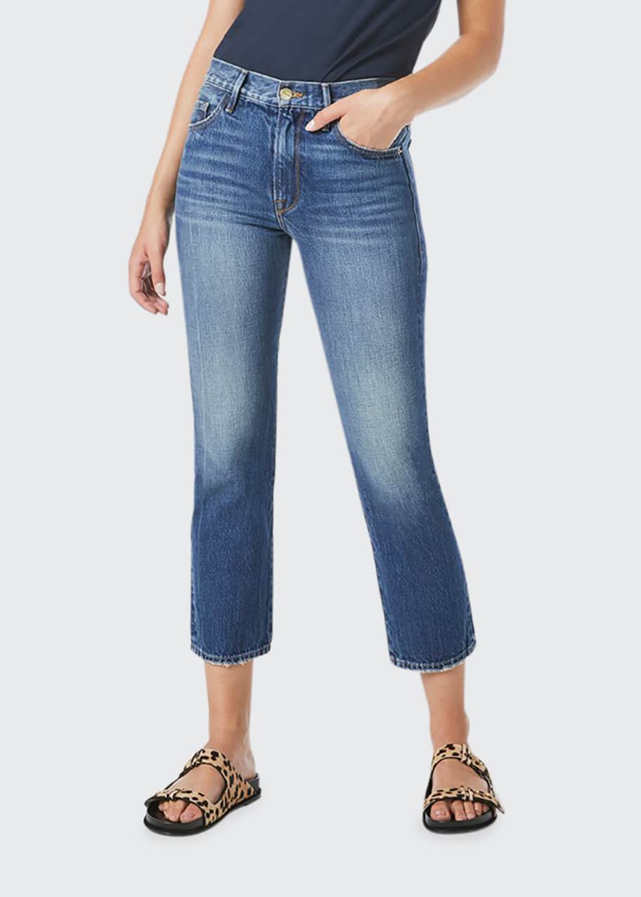 FRAME Le Piper Straight-Leg Jeans - Bergdorf Goodman