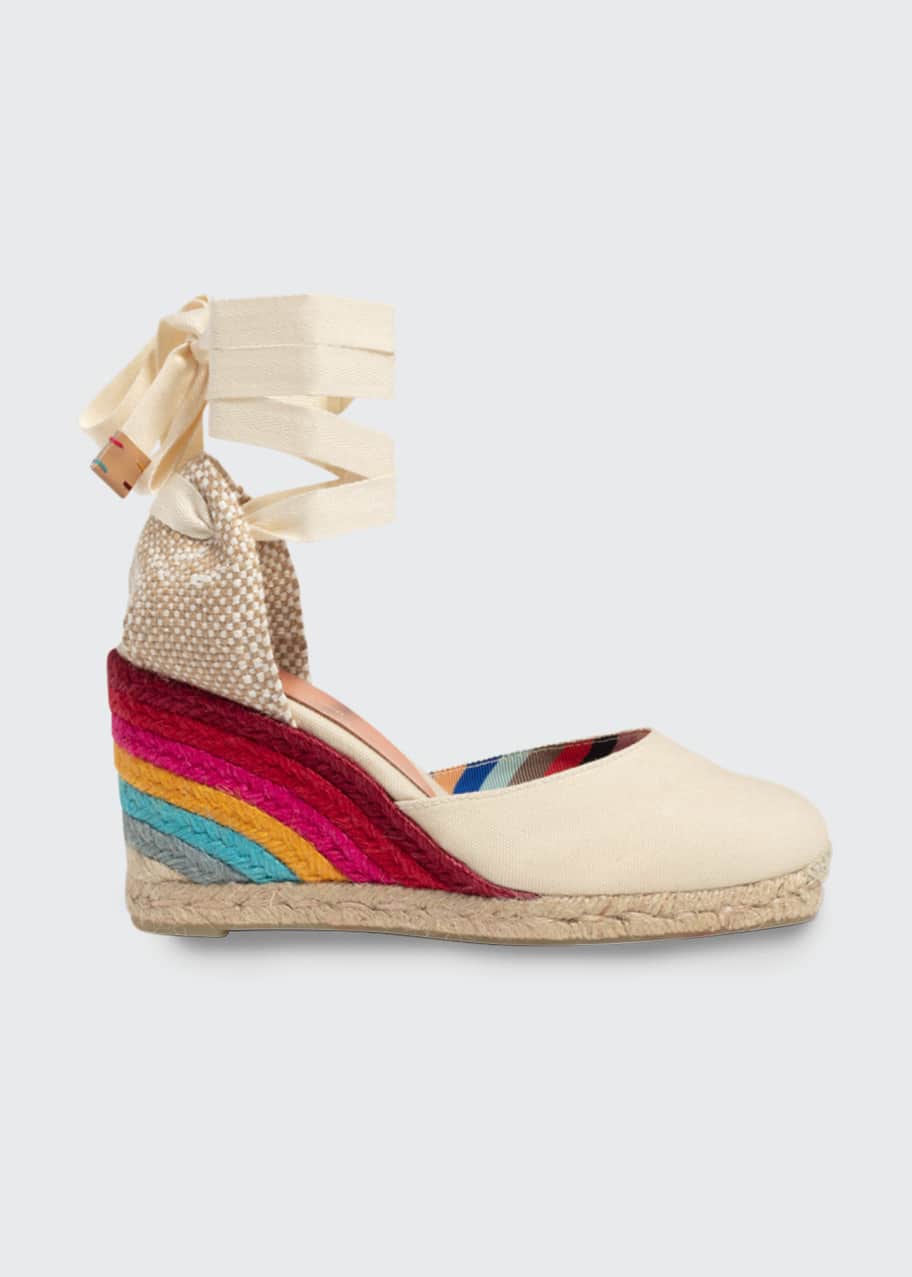 Castaner x Paul Smith x Paul Smith Carina Rainbow Wedge Espadrilles ... Castaner x Paul Smith x Paul Smith Carina Rainbow Wedge Espadrilles ...