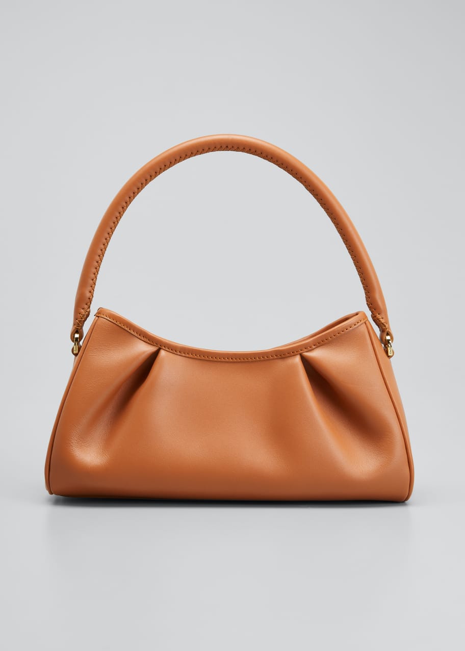 Elleme Dimple Smooth Leather Pleated Shoulder Bag - Bergdorf Goodman