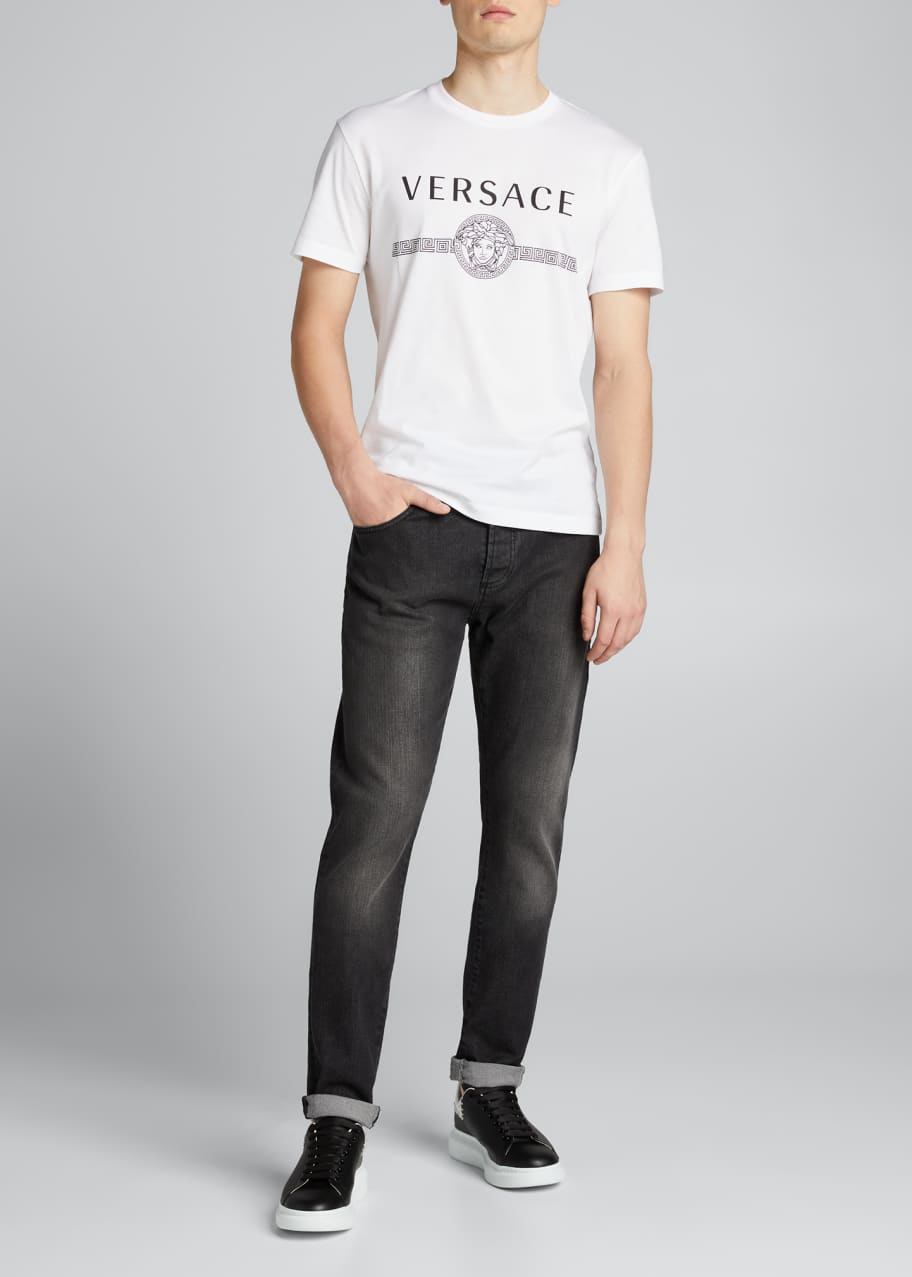 Versace Men's Basic Logo T-Shirt - Bergdorf Goodman