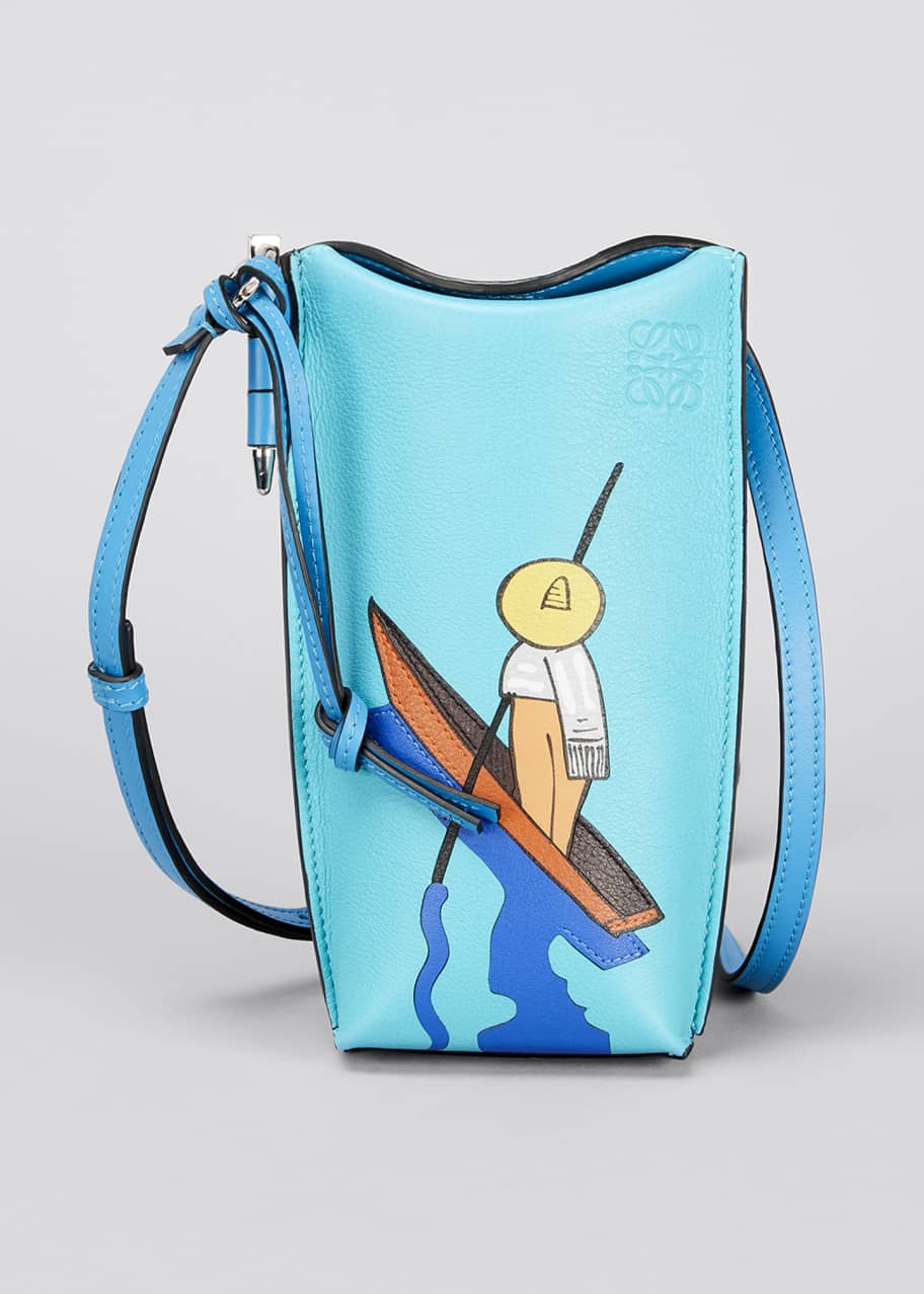 LOEWE x Ken Price x Ken Price Happy Curios Gate Bucket Bag - Bergdorf ...