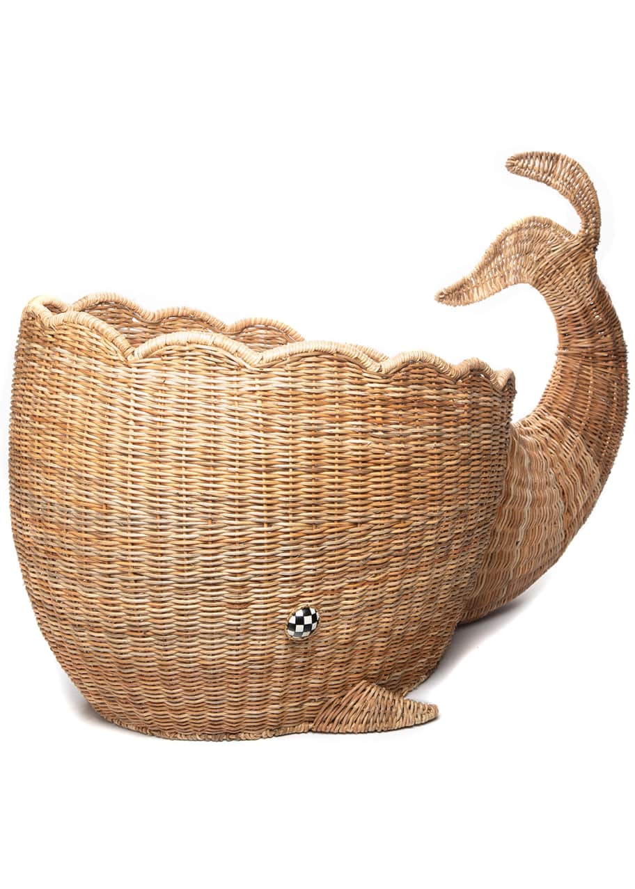 MacKenzie-Childs Whale Basket - Bergdorf Goodman