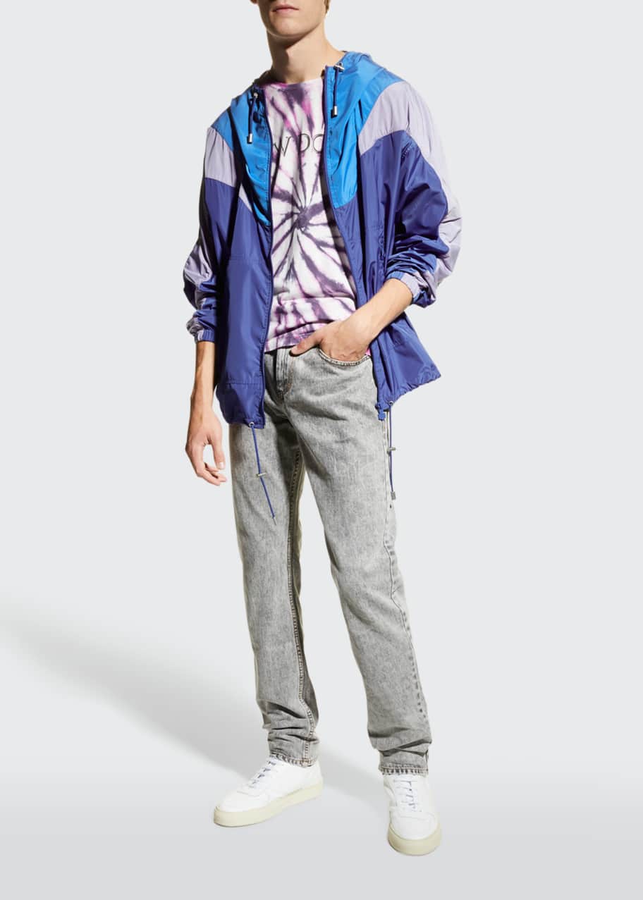 Isabel Marant Men's Richaoh Colorblock Raincoat - Bergdorf Goodman