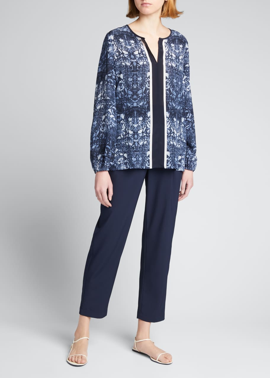 Kobi Halperin Addie High-Rise Ankle Pants - Bergdorf Goodman