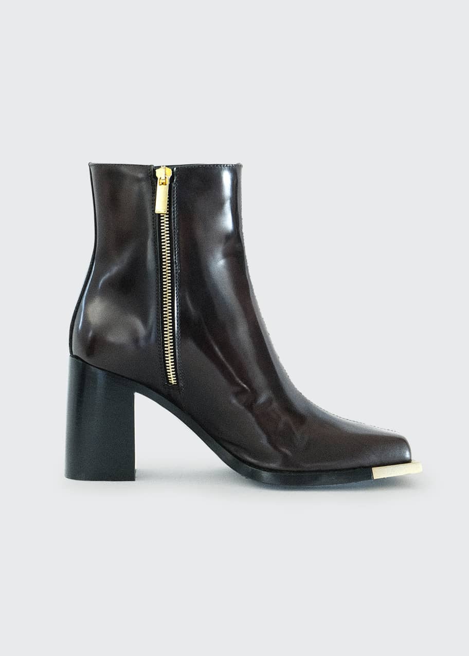 Peter Do Everyday Metal-Tip Zip Booties - Bergdorf Goodman