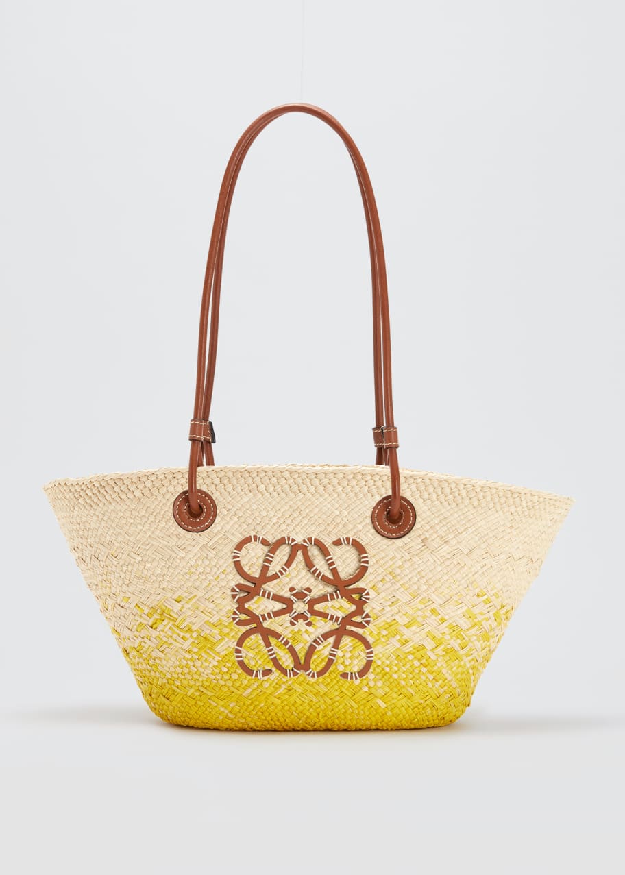 Loewe x Paula's Ibiza Degrade Anagram Basket Small Tote Bag - Bergdorf ...