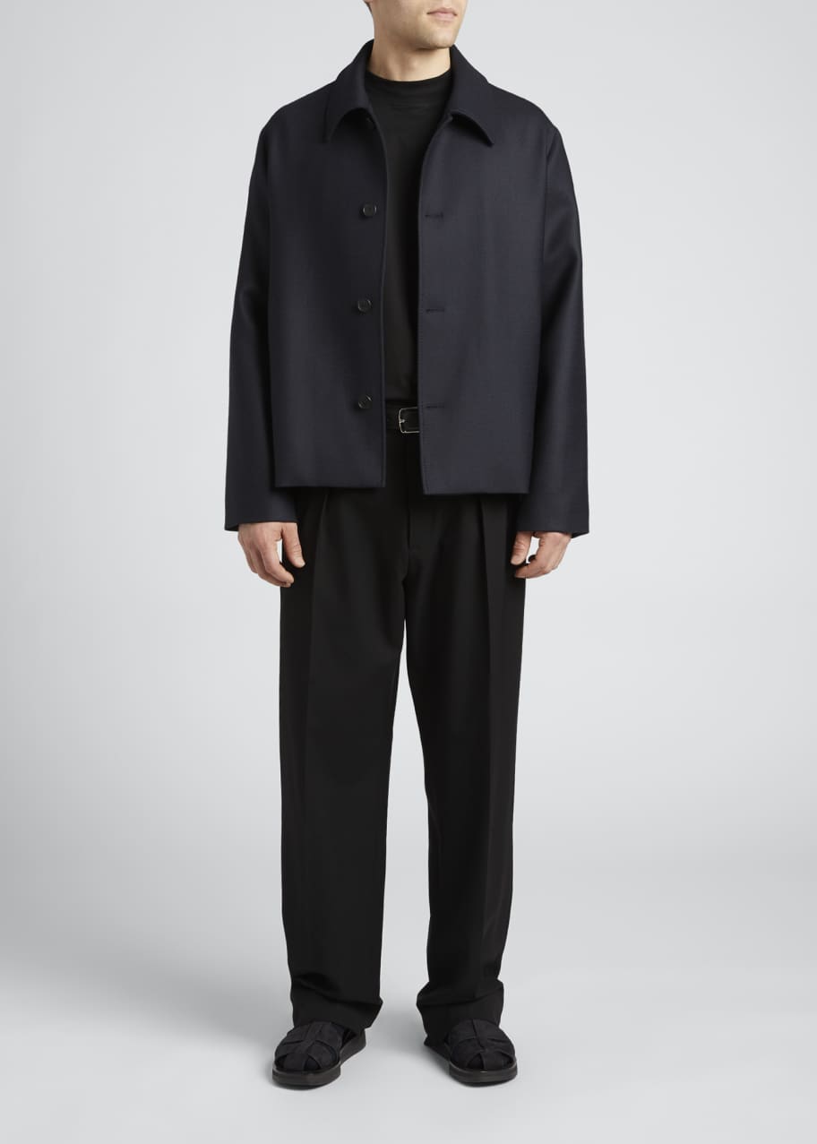 THE ROW Men's Delfino Wool-Cashmere Jacket - Bergdorf Goodman
