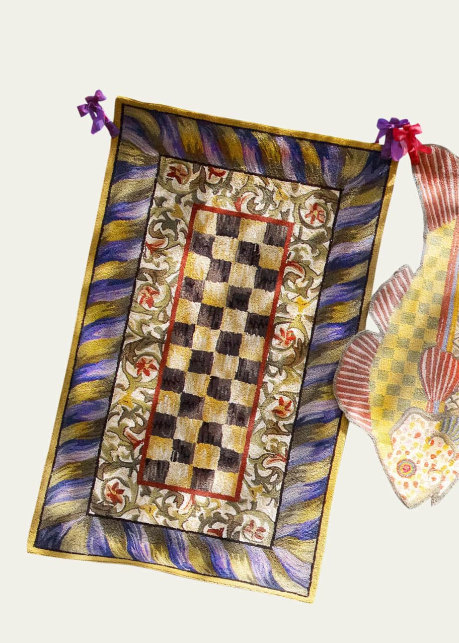 MacKenzie-Childs Courtly Check Rug, 3' x 5' - Bergdorf Goodman