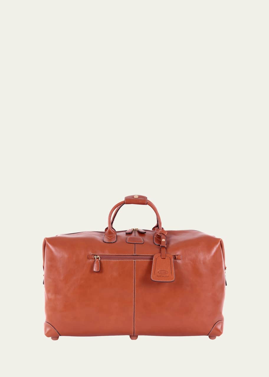 Bric's Pelle Cognac 22" Cargo Duffel Luggage - Bergdorf Goodman