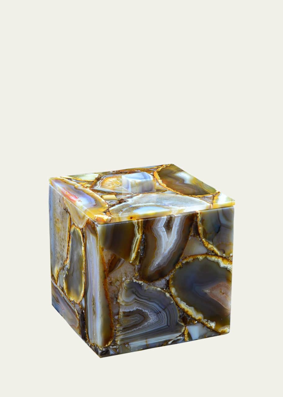Mike & Ally Taj Agate Box - Bergdorf Goodman