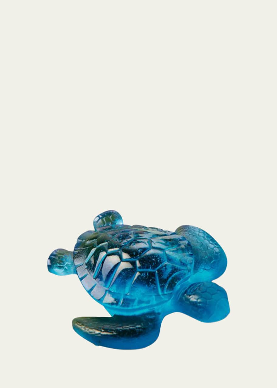 Daum Turquoise Turtle - Bergdorf Goodman