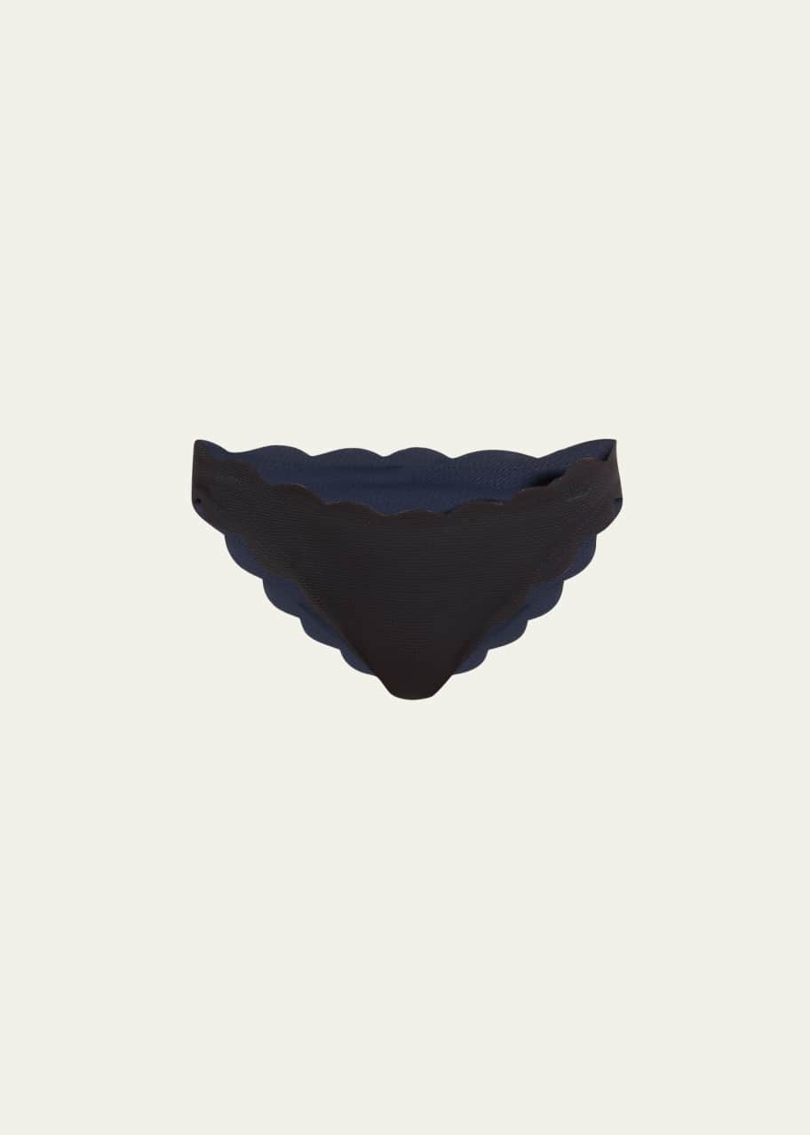 Marysia Antibes Scalloped Swim Bikini Bottom - Bergdorf Goodman