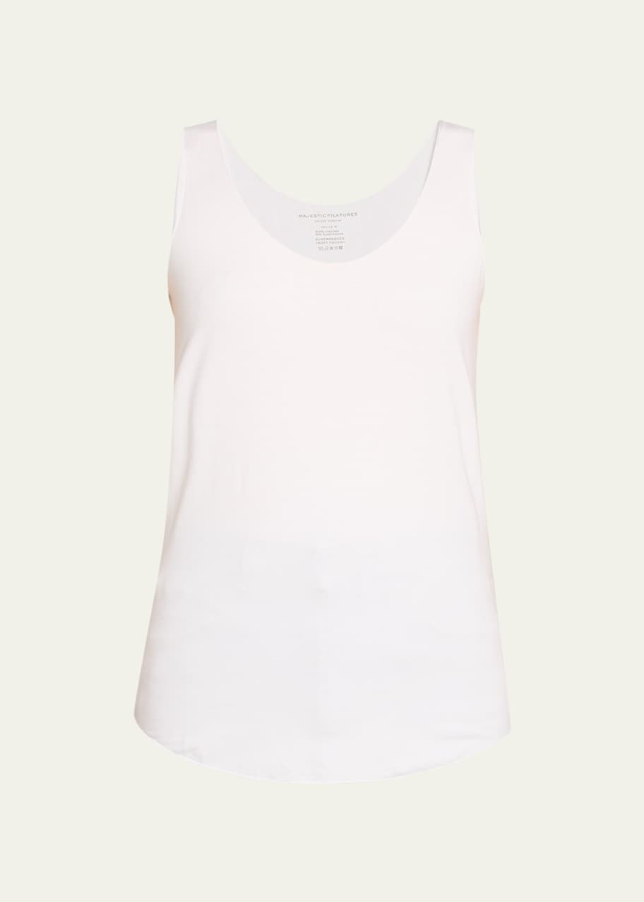 Majestic Filatures Soft Touch Marrow-Edge Tank - Bergdorf Goodman