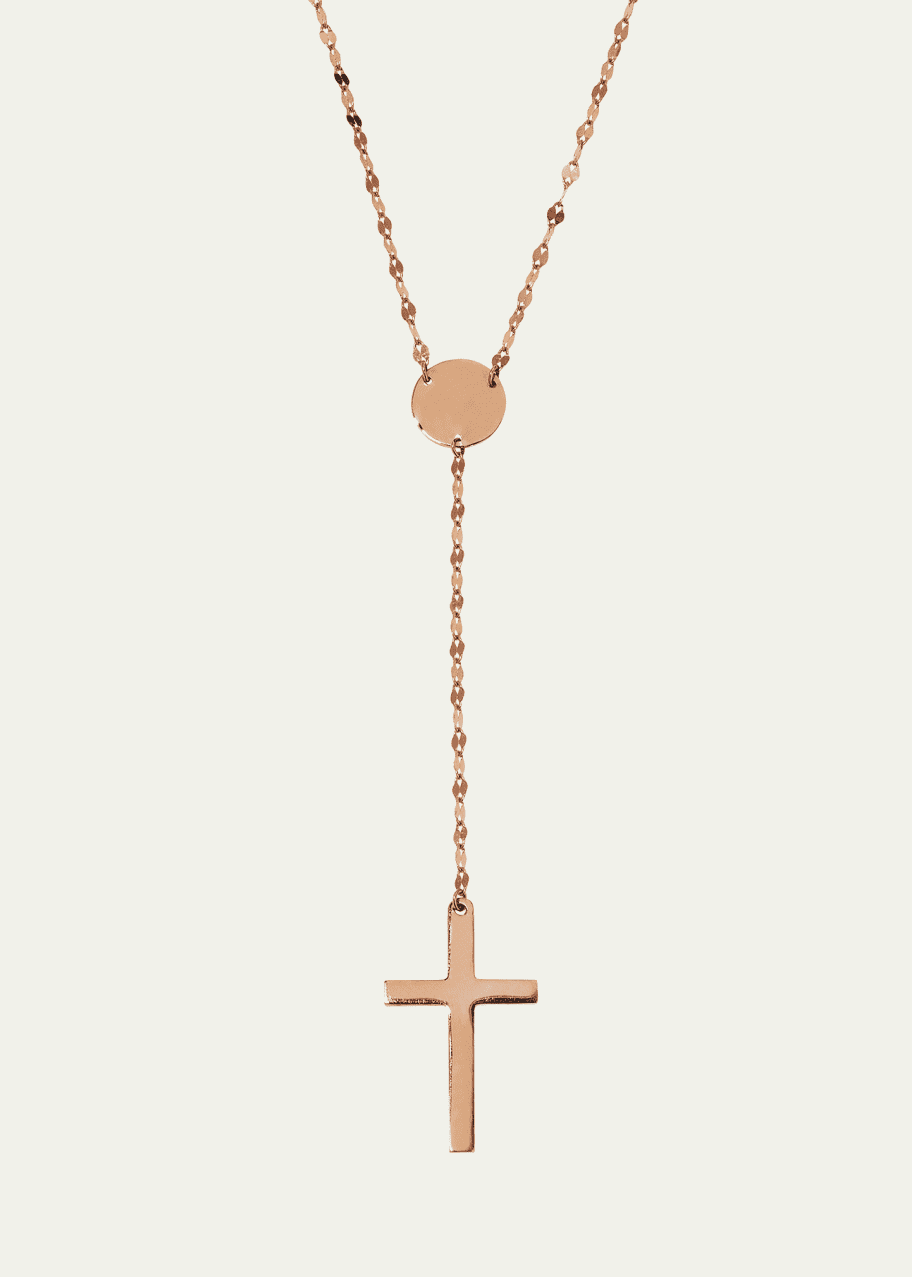 Lana Gold Crossary Necklace - Bergdorf Goodman