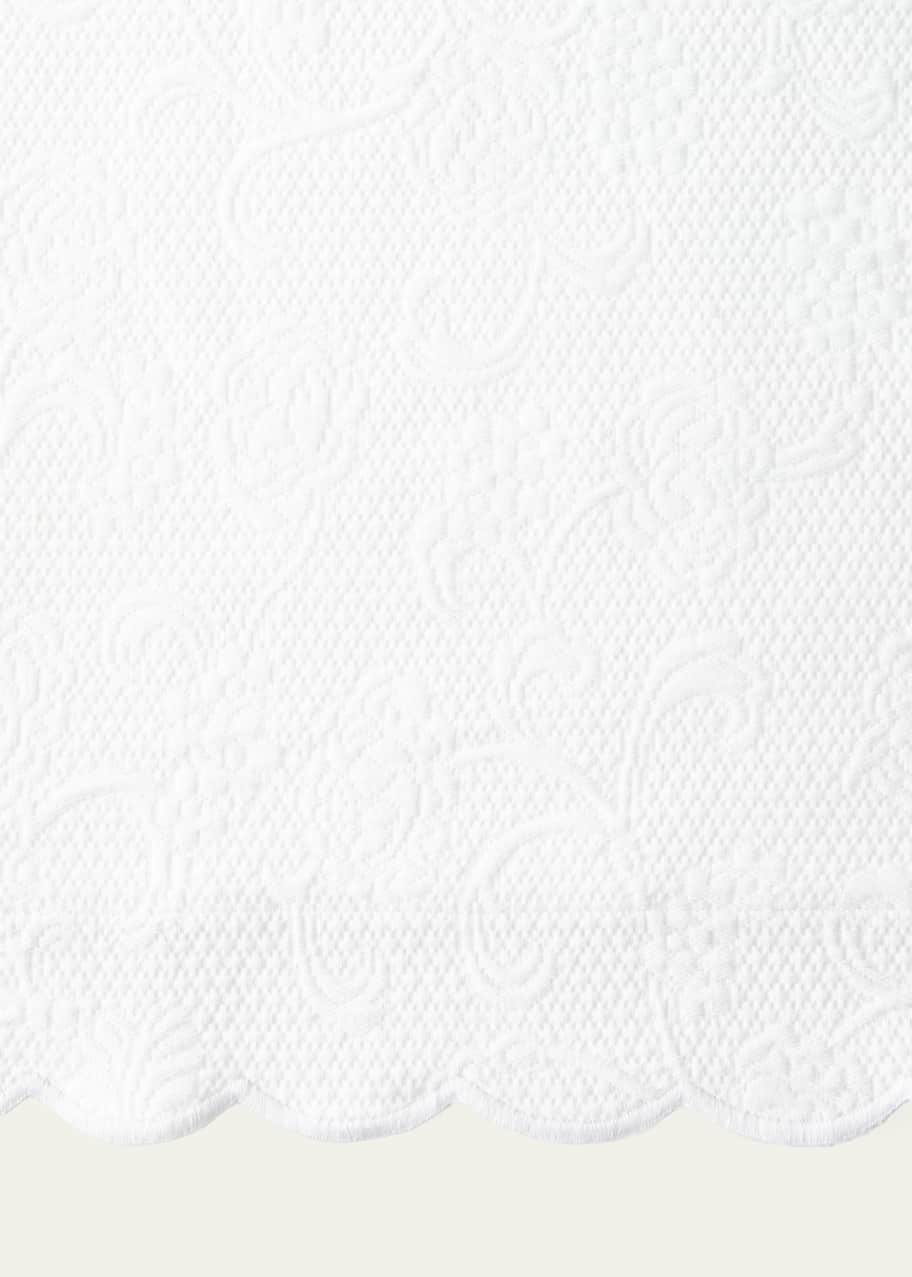 Sferra Alice Full/Queen Floral Matelasse Coverlet - Bergdorf Goodman