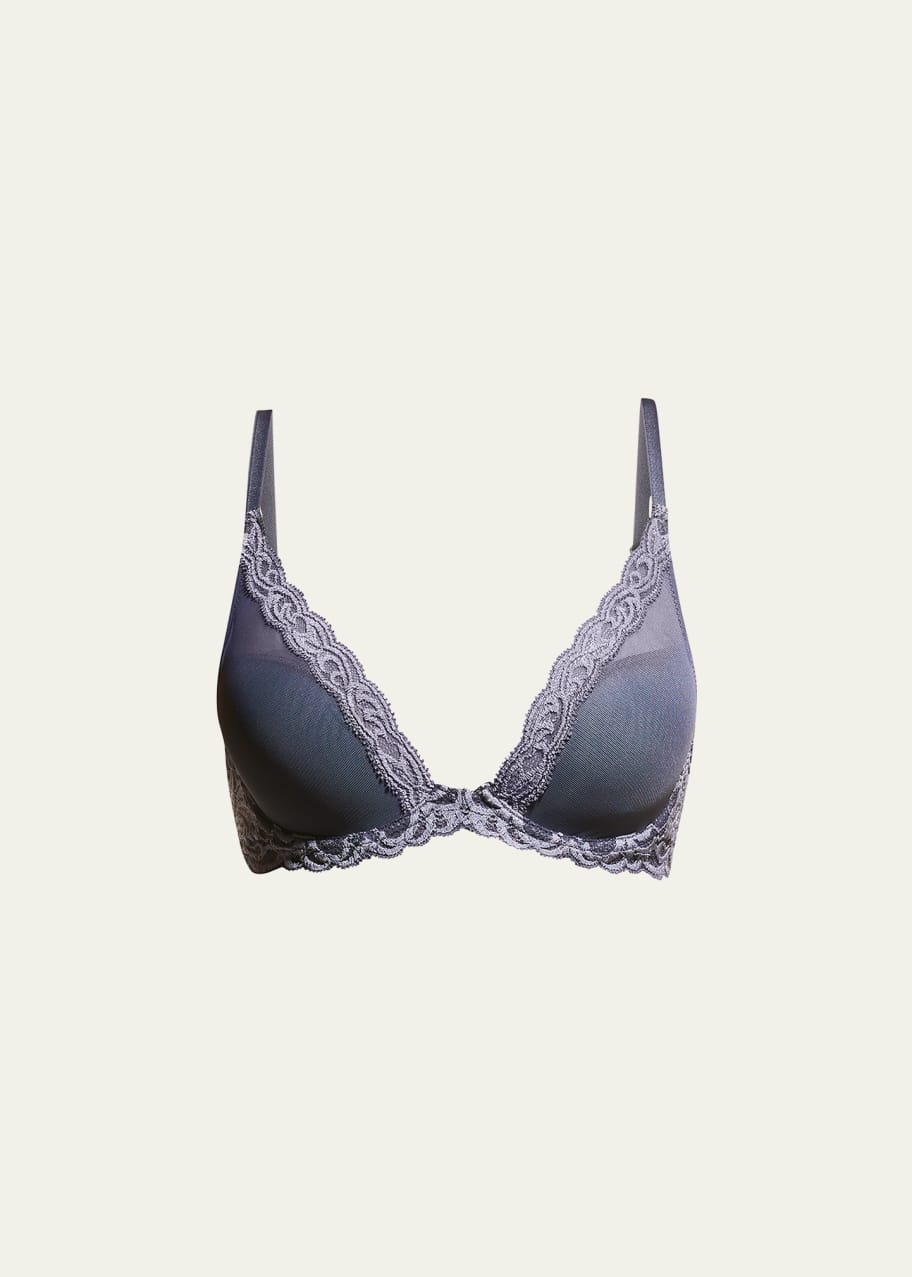 Natori Feathers Contour Plunge Bra - Bergdorf Goodman