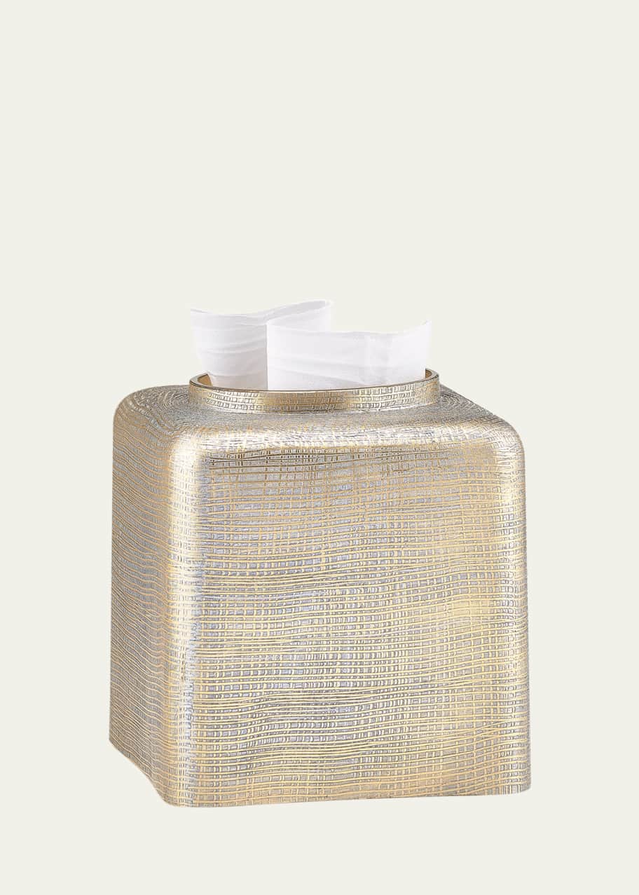 Labrazel Woven Metallic Tissue Cover - Bergdorf Goodman
