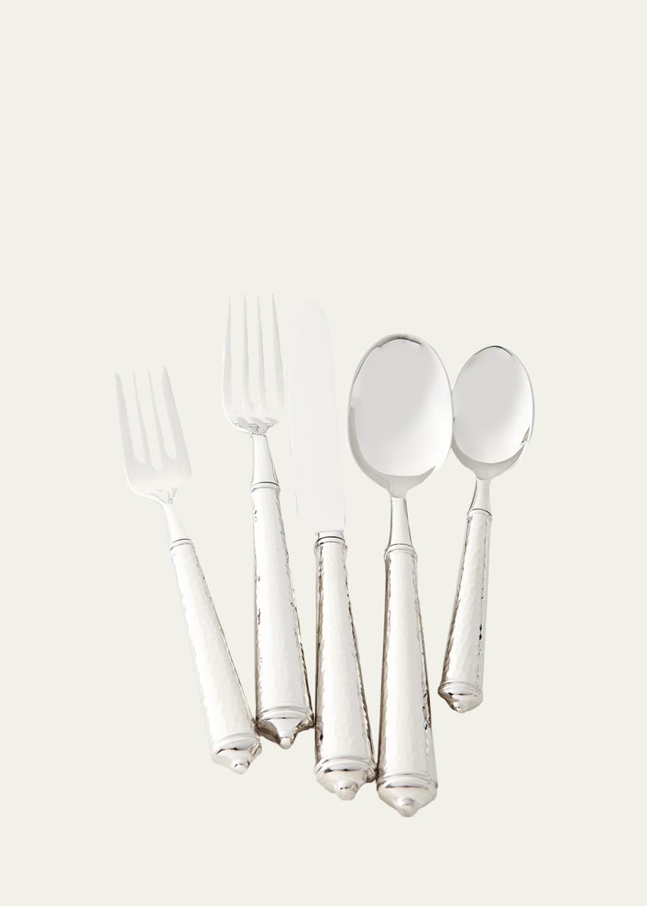 Ricci Silversmith 20-Piece Leopardo Flatware Service - Bergdorf Goodman