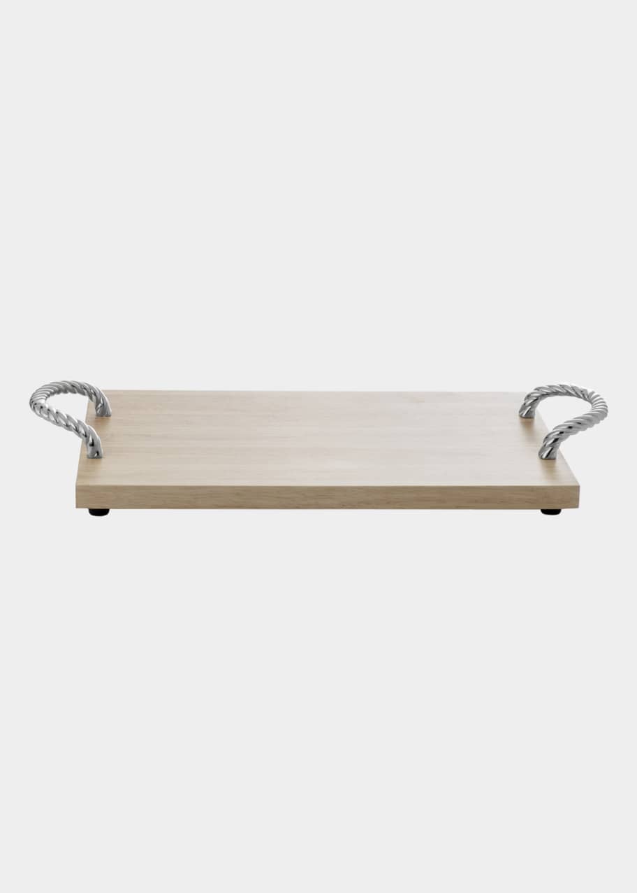 Michael Aram Twist Wood Bread Board - Bergdorf Goodman
