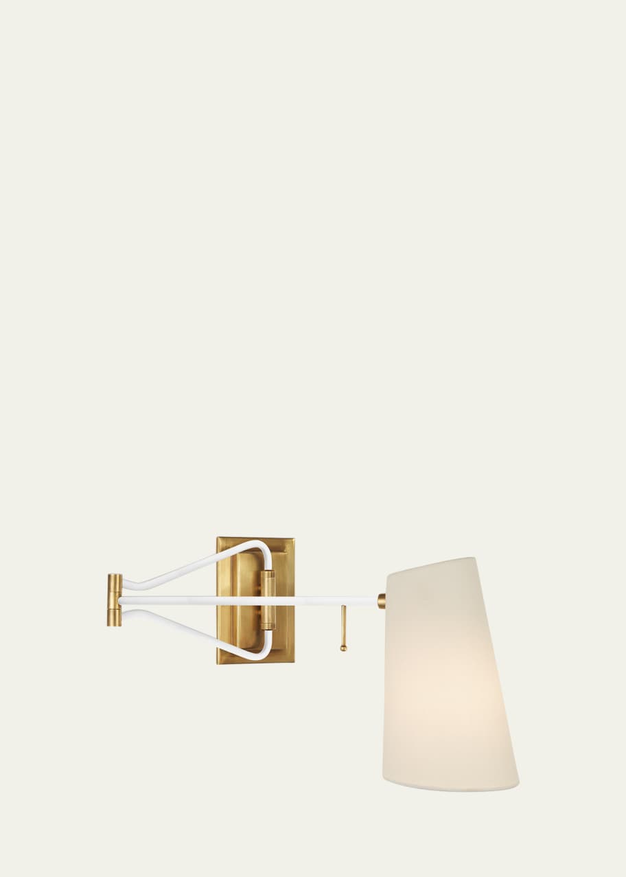 Visual Comfort Signature Keil Swing Arm Wall Light By AERIN - Bergdorf ...