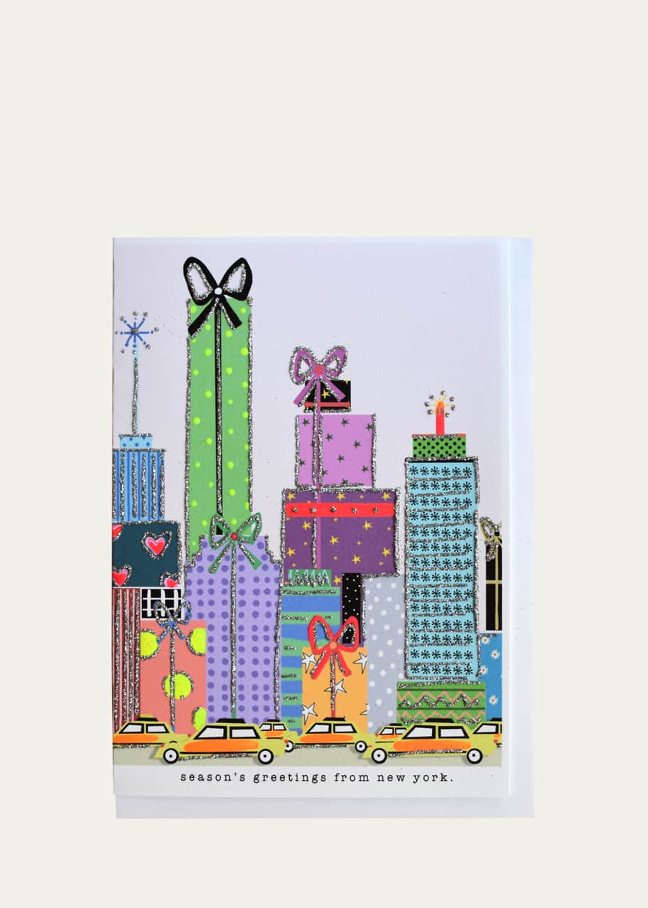 Verrier Season's Greetings From New York Greeting Card - Bergdorf Goodman