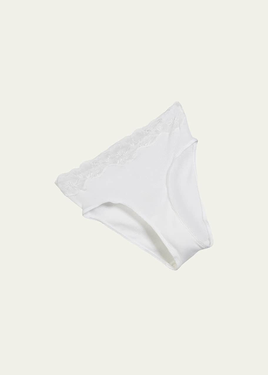 Hanro Lace Delight High-Cut Seamless Briefs - Bergdorf Goodman