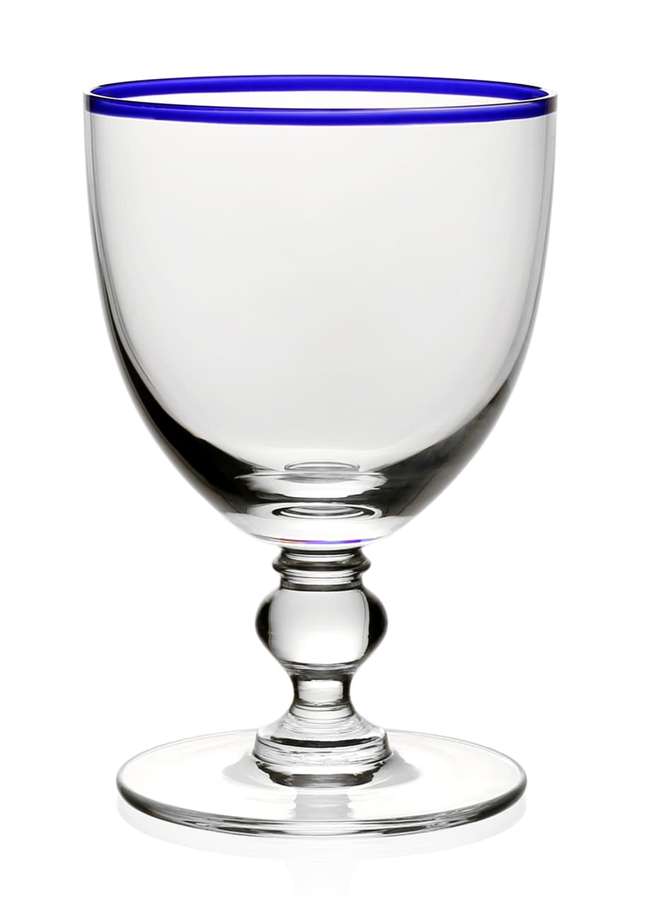 William Yeoward Crystal Sienna Water Glass Blue - Bergdorf Goodman