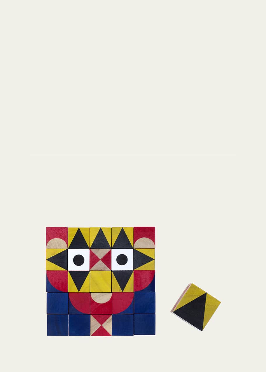 MillerGoodman Mini Shapemaker Wooden Block Set - Bergdorf Goodman