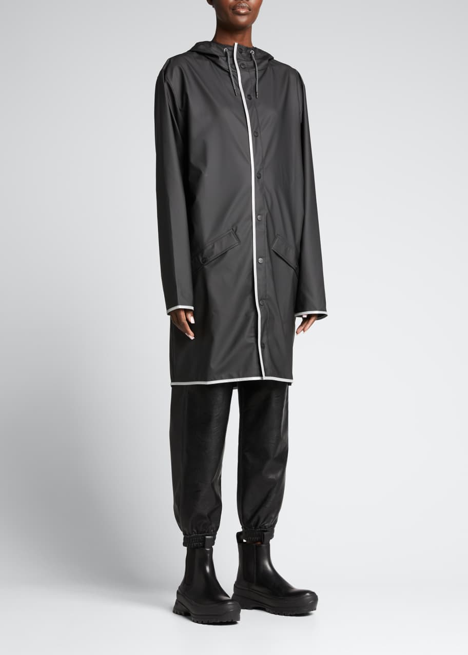 Rains Long Water-Resistant Rain Jacket - Bergdorf Goodman